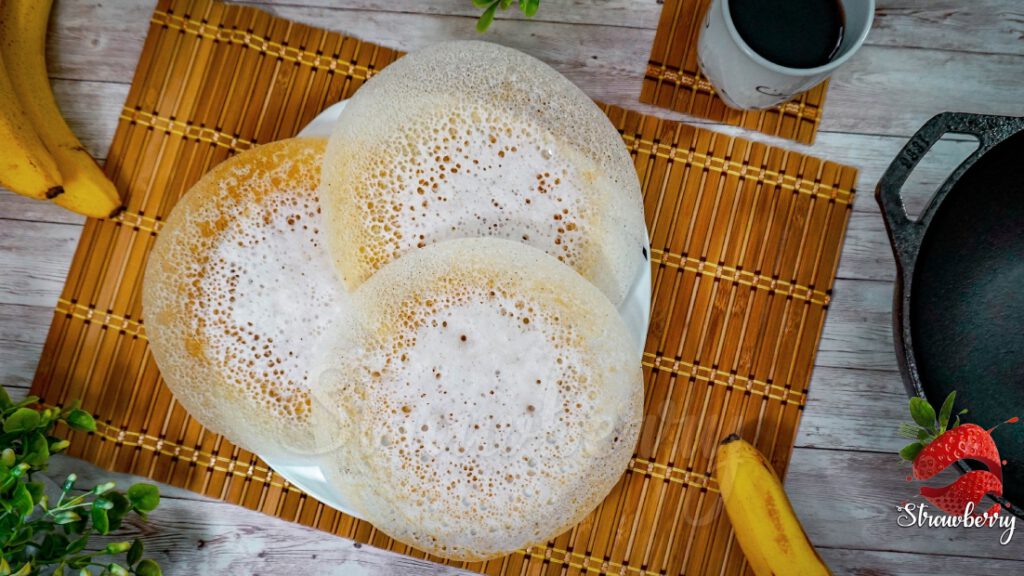 Palappam | Appam Recipe Without Coconut - Desert Food Feed(also in Tamil)