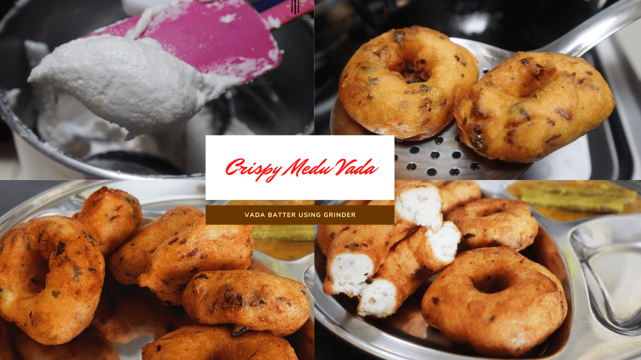 Medu Vada | Urad Dal Vadai Recipe - Desert Food Feed